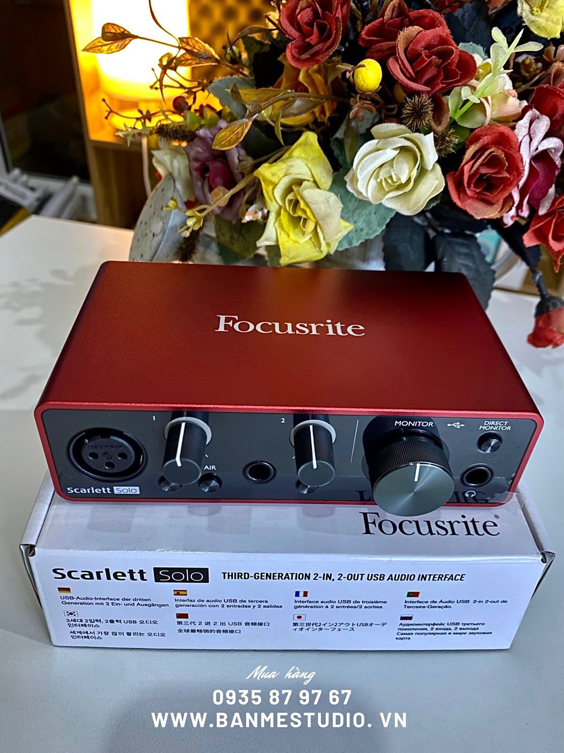 Focusrite Solo Gen 3 (Like new)